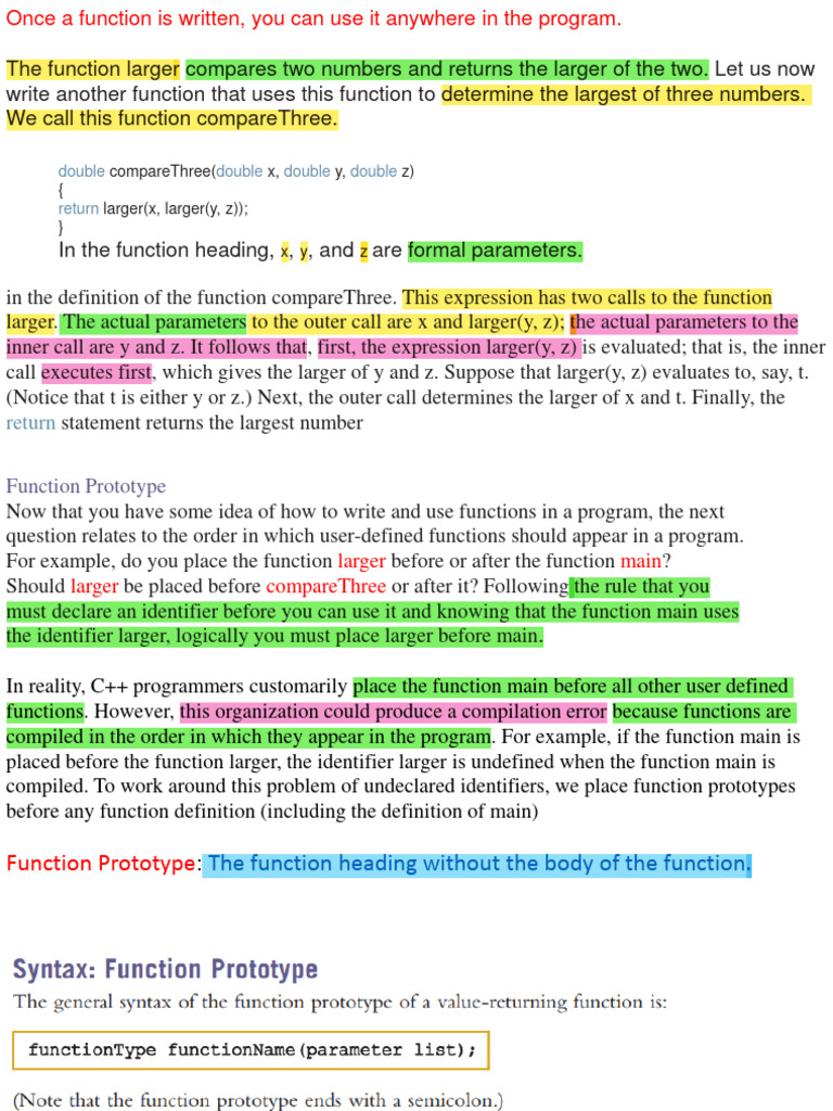 Lecture 05 Pdf Parameter Computer Programming Computer Program 5458