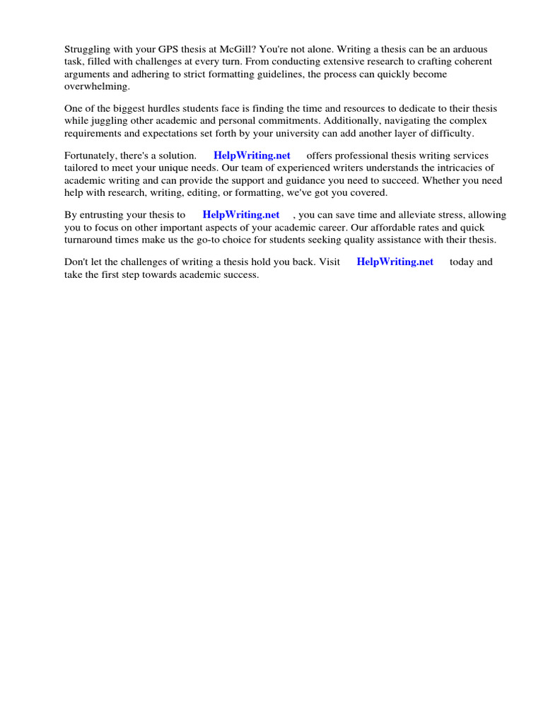 Gps Thesis Mcgill | PDF | Global Positioning System | Information And ...