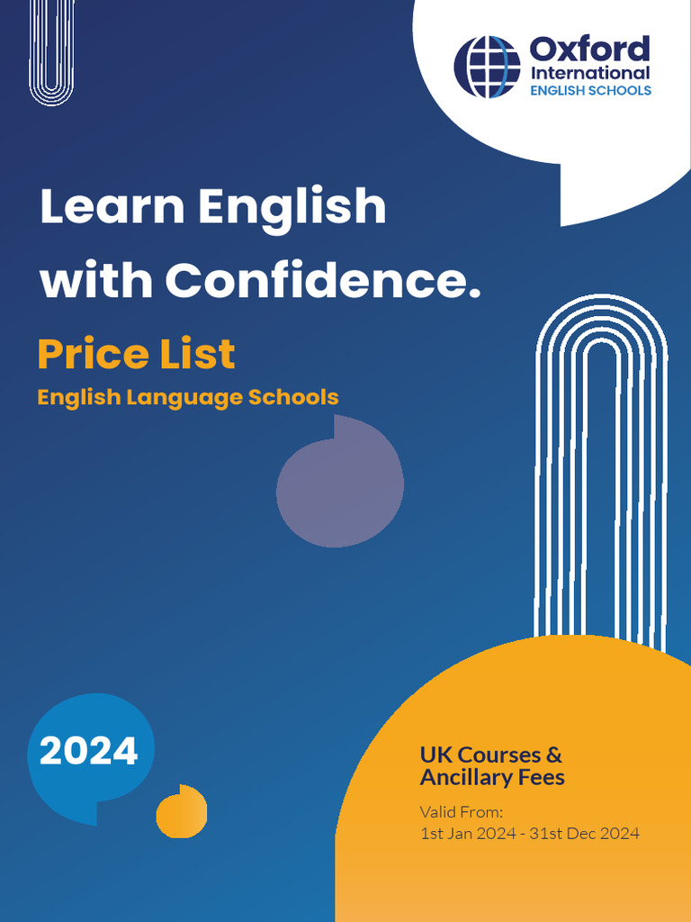 Oxford International ukenglishSchoolsPricelist2024 | PDF | Value Added ...