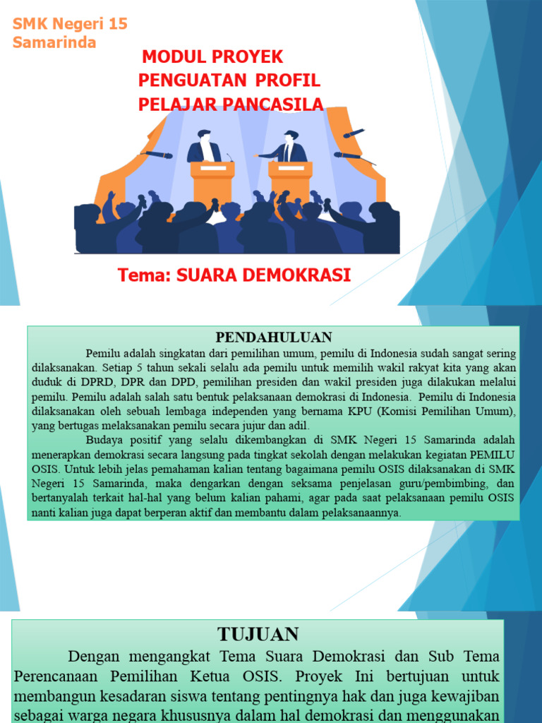 Modul p5 Tema Suara Demokrasi Fix | PDF