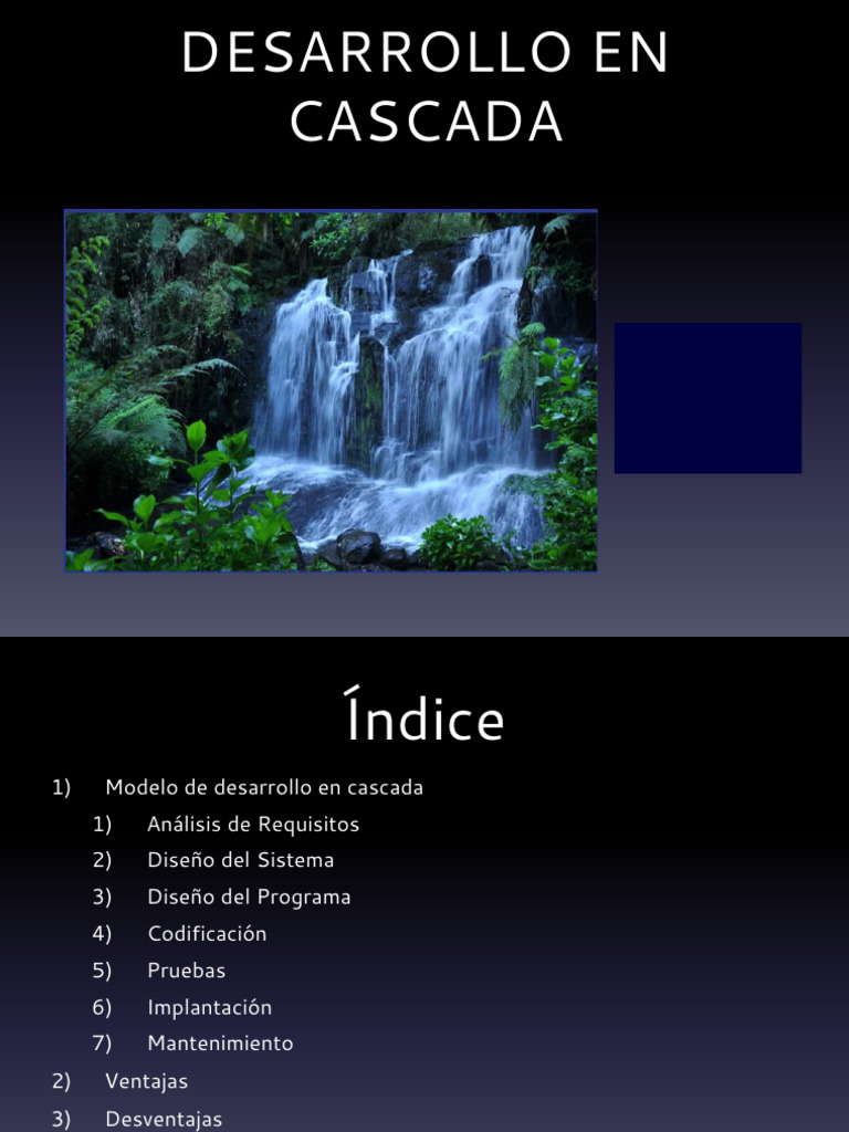 Desarrollo en cascada | PDF | Software | Ingeniería de software