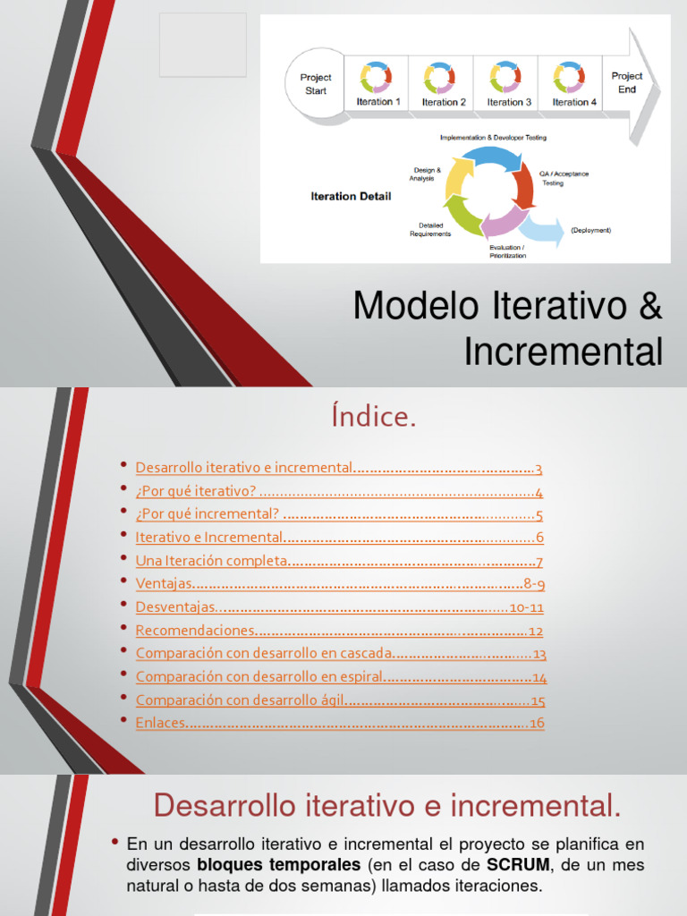 Modelo Iterativo Incremental | PDF | Software | Tecnologías de la ...
