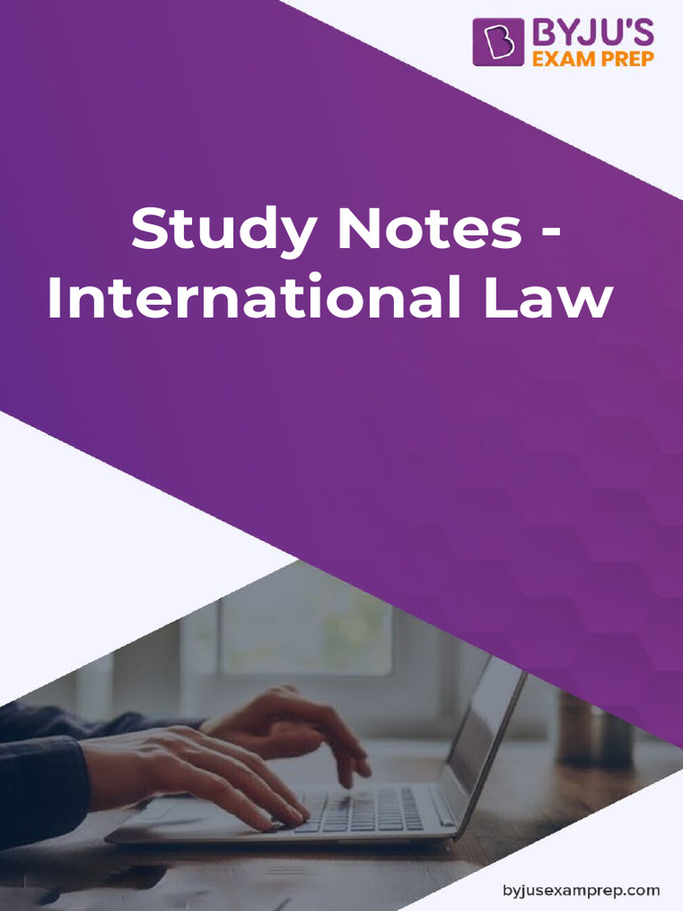 Overview of International Law Principles | PDF | International Law ...