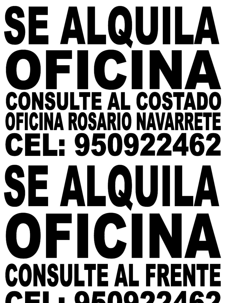 Se Alquila | PDF