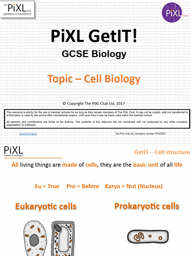 Getit Biology Cell Biology Key Words Gcse Aug 2017 | PDF | Cell ...