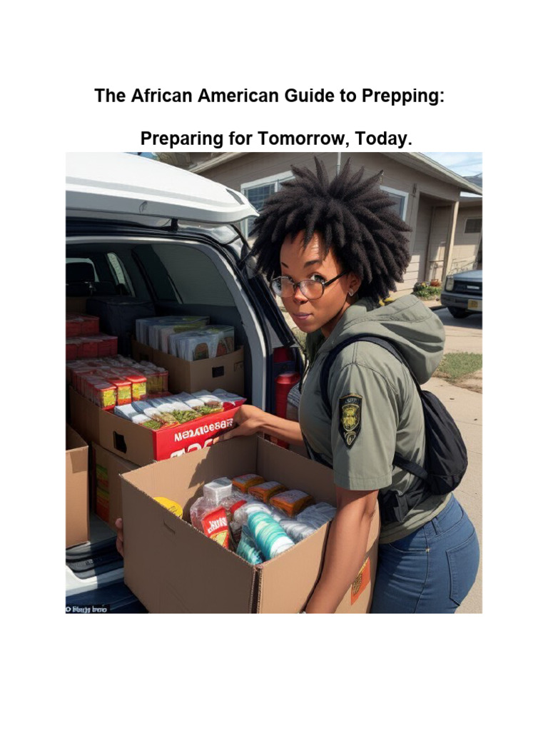 The African American Guide To Prepping Preparing For Tomorrow, Today ...