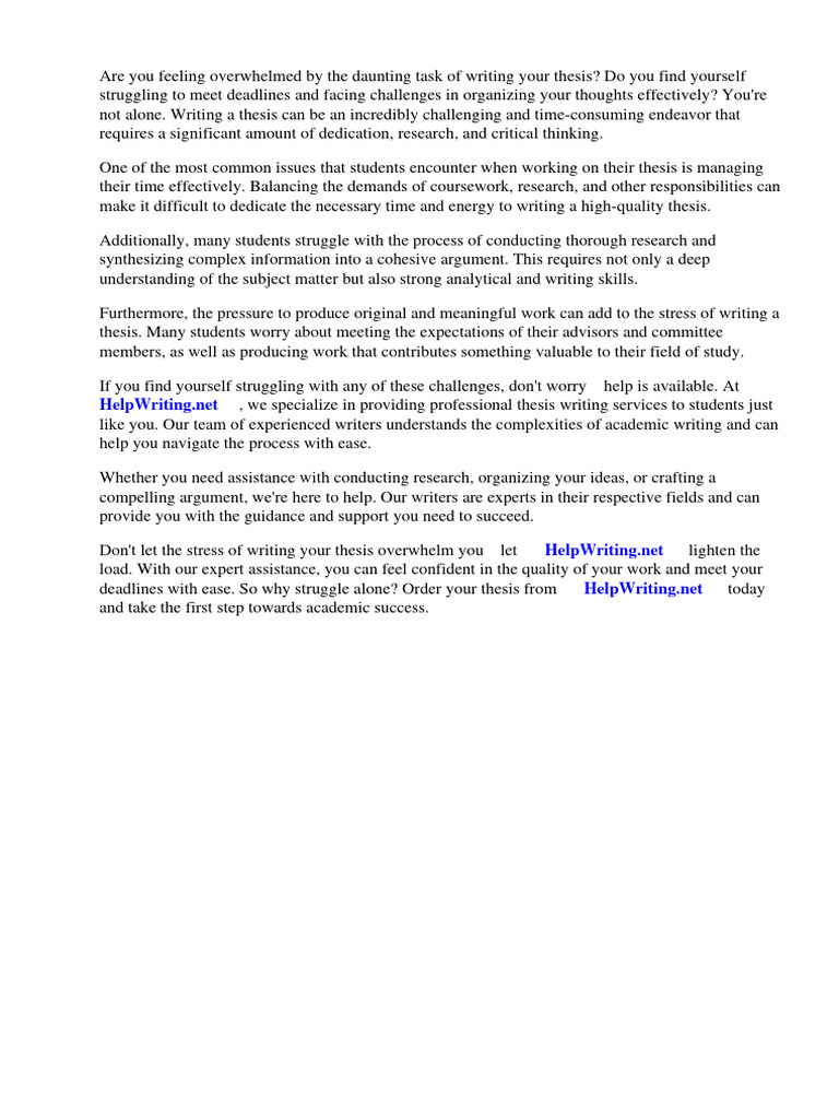 Request Letter For Extension of Thesis Submission | PDF