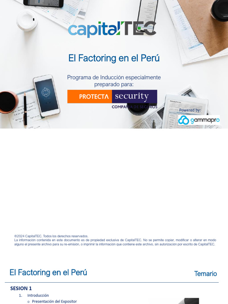 Exposicion - Factoring y Confirming Ver 2024-01-ACR (1) | PDF | Factoring (Finanzas) | Sector ...