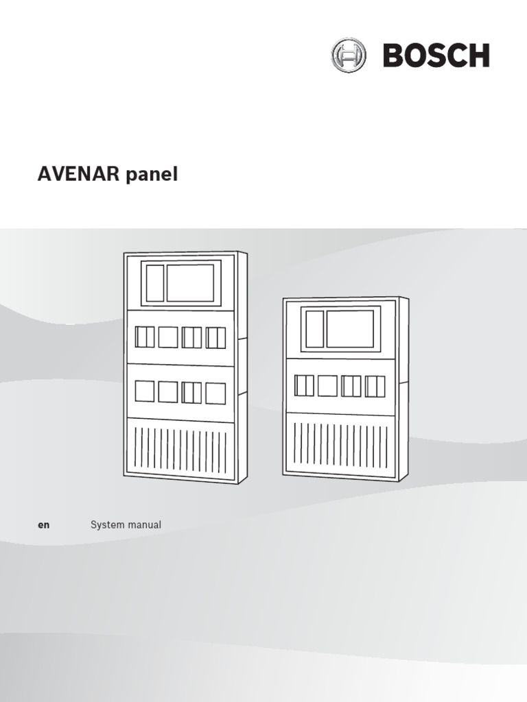 BDL Sym Avenar Panel F01u378910 en | PDF | User Interface | Computer Network