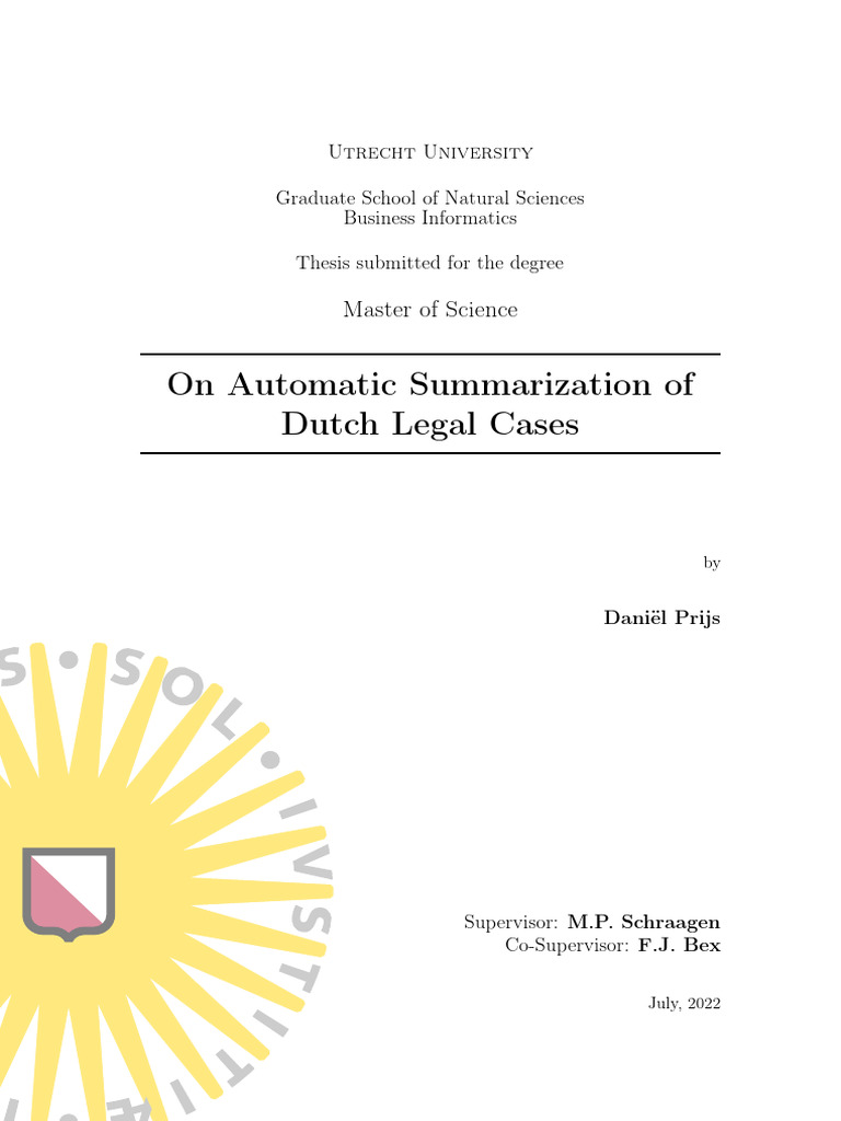 Daniel Prijs MSC Thesis 2022 | PDF | Artificial Neural Network | Machine Learning