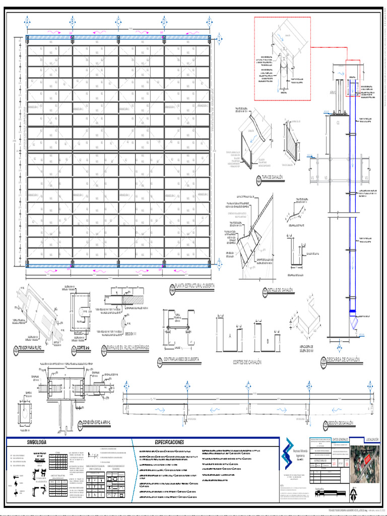 TECHADO TELESECUNDARIA ALEJANDRO VOLTA - v210122-EST - 03 | PDF