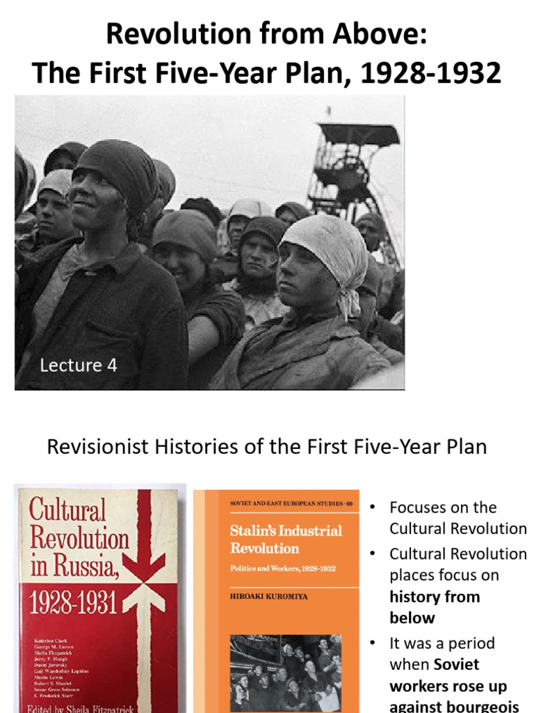 Lecture 4_The First Five-Year Plan and the Cultural Revolution | PDF | Economies | Communism