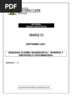 1 Isixhosa HL Worksheeet Notes Grade 11 Drama 11 Nathi Singabantu | PDF ...