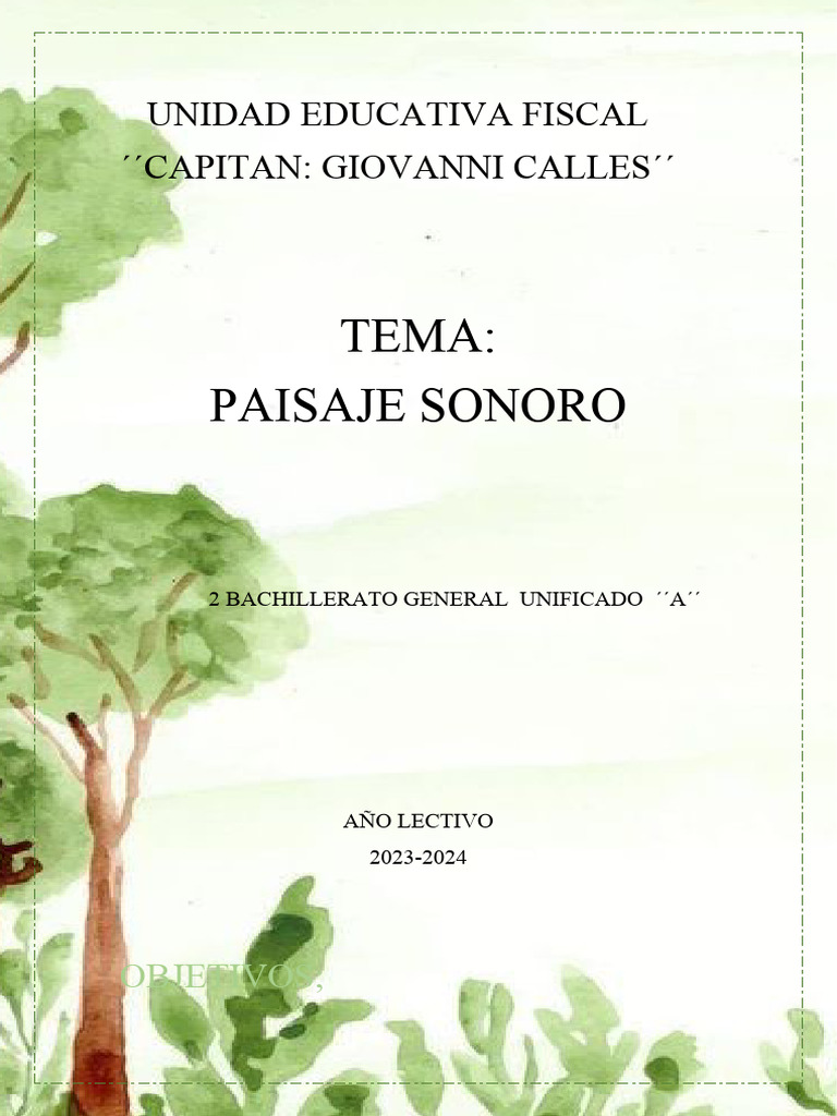 Proyecto de Eca | PDF