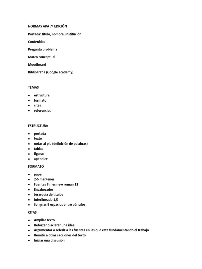 Normas Apa 7ª Edición Pdf