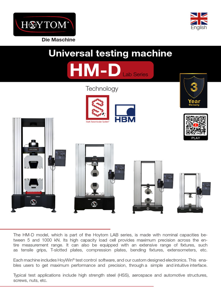Hoytom-HMD NEW ENG | PDF | Screw | Mechanical Engineering