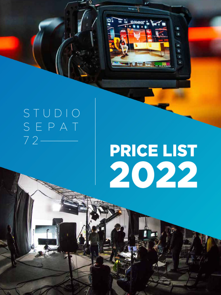 Pricelist Studio Sepat 72 - 2022 | PDF