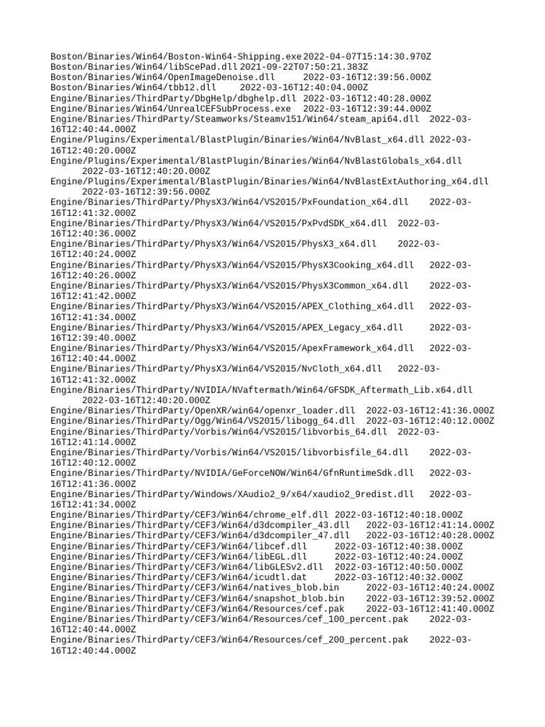 Manifest NonUFSFiles Win64 | PDF | Ibm Pc Compatibles | Software