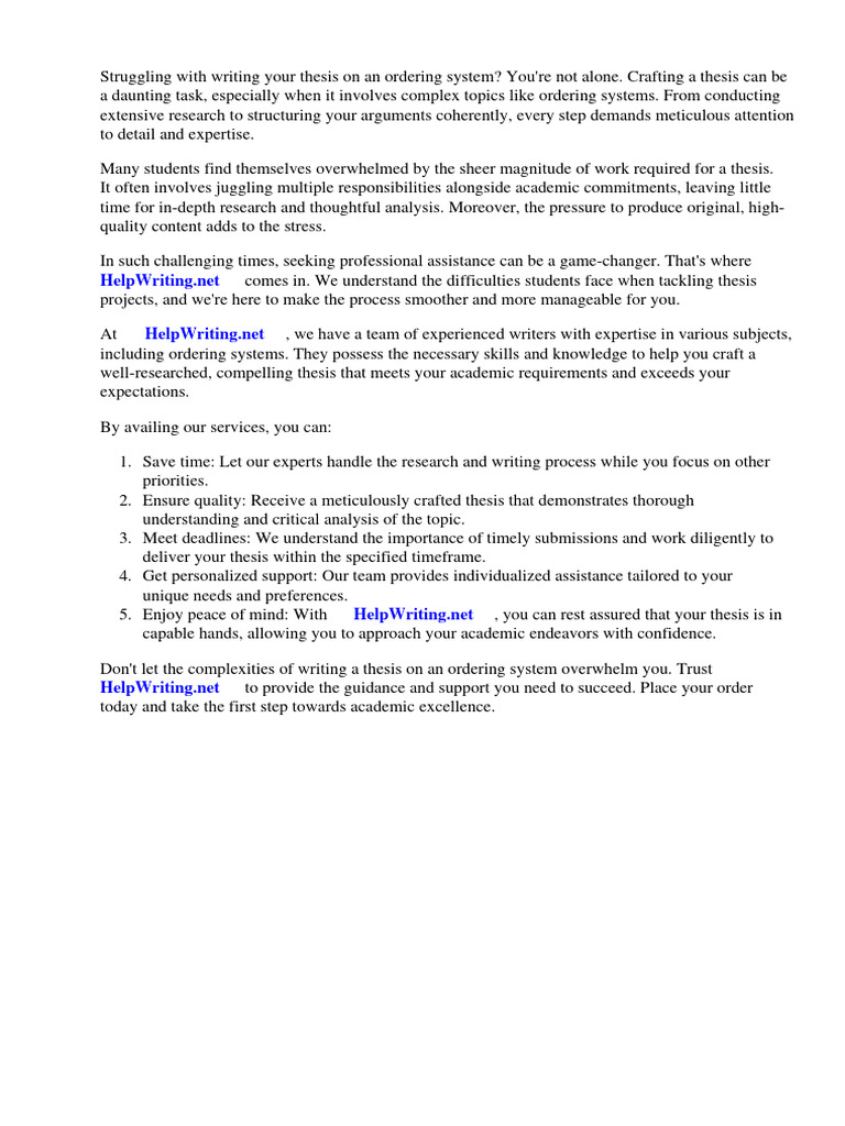 Thesis Of Ordering System Pdf E Commerce Online Shopping