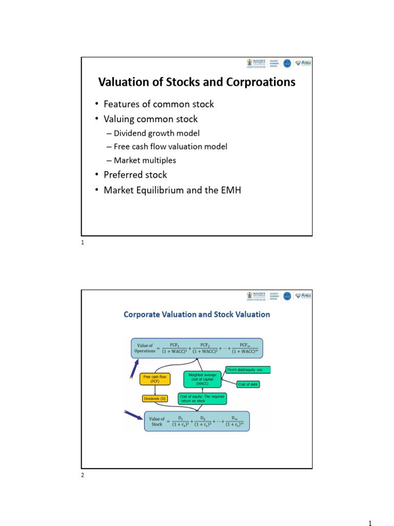 Session 8 - Stocks EMH | PDF | Stocks | Efficient Market Hypothesis