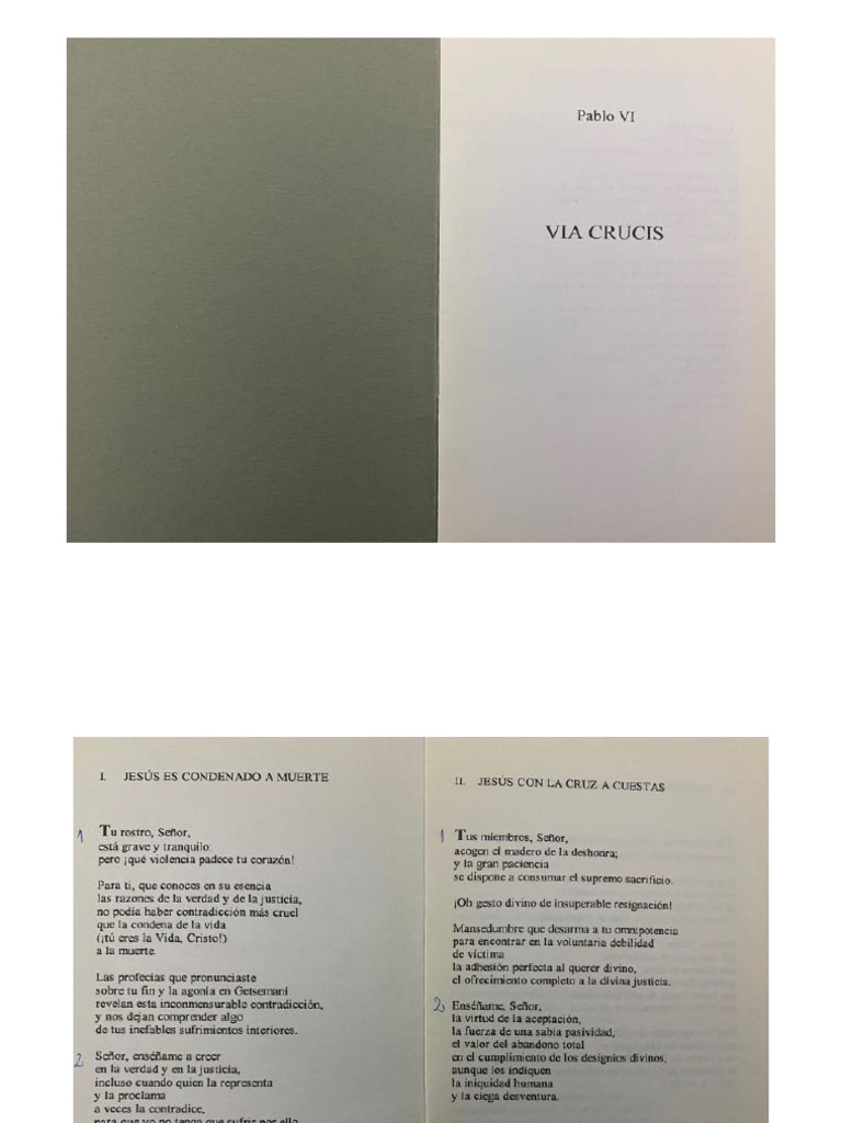 Via Crucis Pablo Vi | PDF