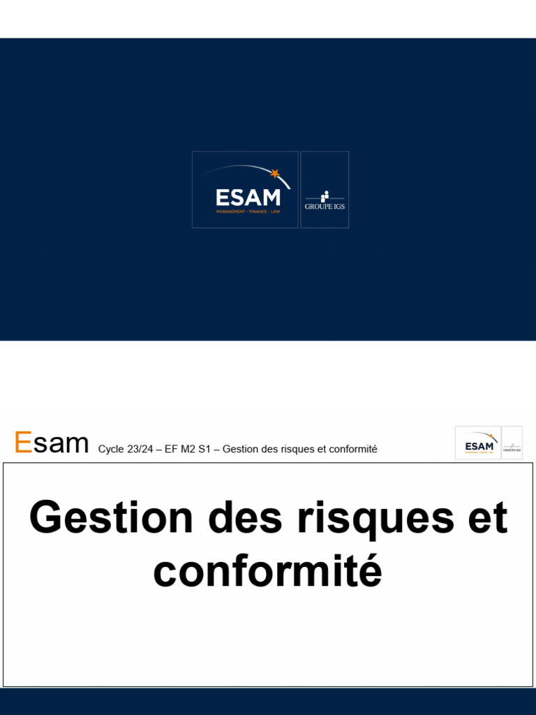 B - La Gestion Des Risques Opérationnels | PDF | Risque financier | Risque