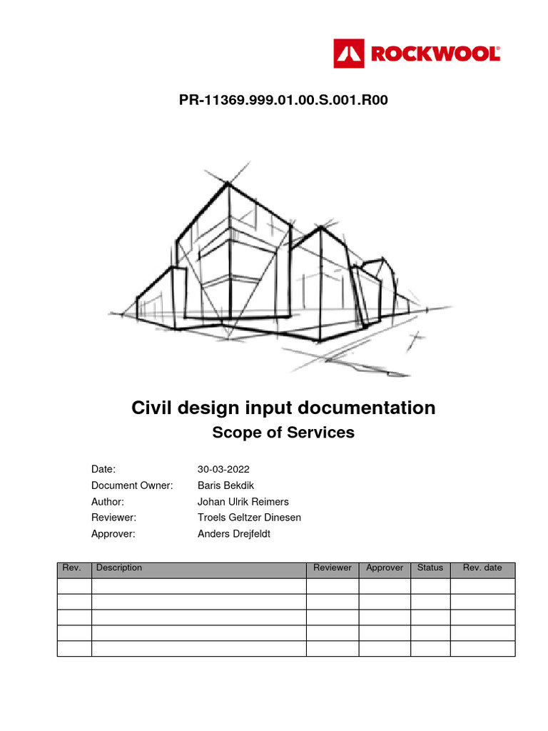 RFQ Scope of Services | PDF | Specification (Technical Standard) | Fire Safety