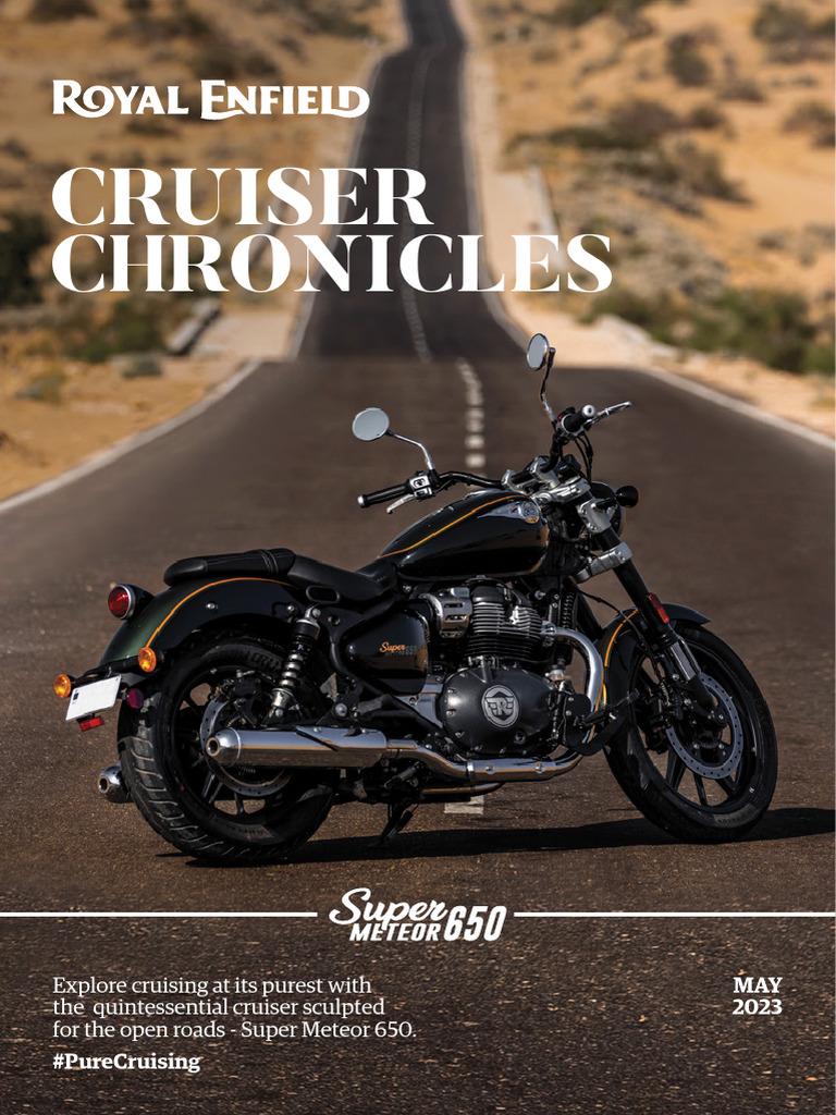 Royal Enfield Cruiser Chronicles Super Meteor 650 Volume 4 | PDF ...