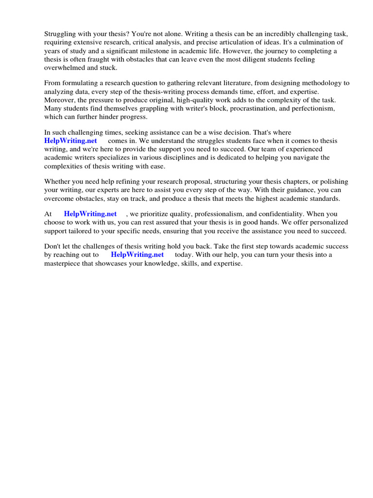 Thesis Writing Tumblr | Download Free PDF | Thesis | Essays