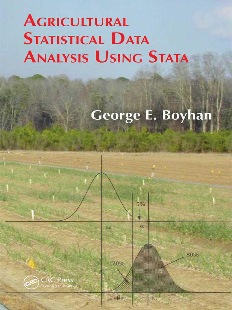 Agricultural Statistical Data Analysis Using Stata by George Boyhan | PDF | Sas (Software ...