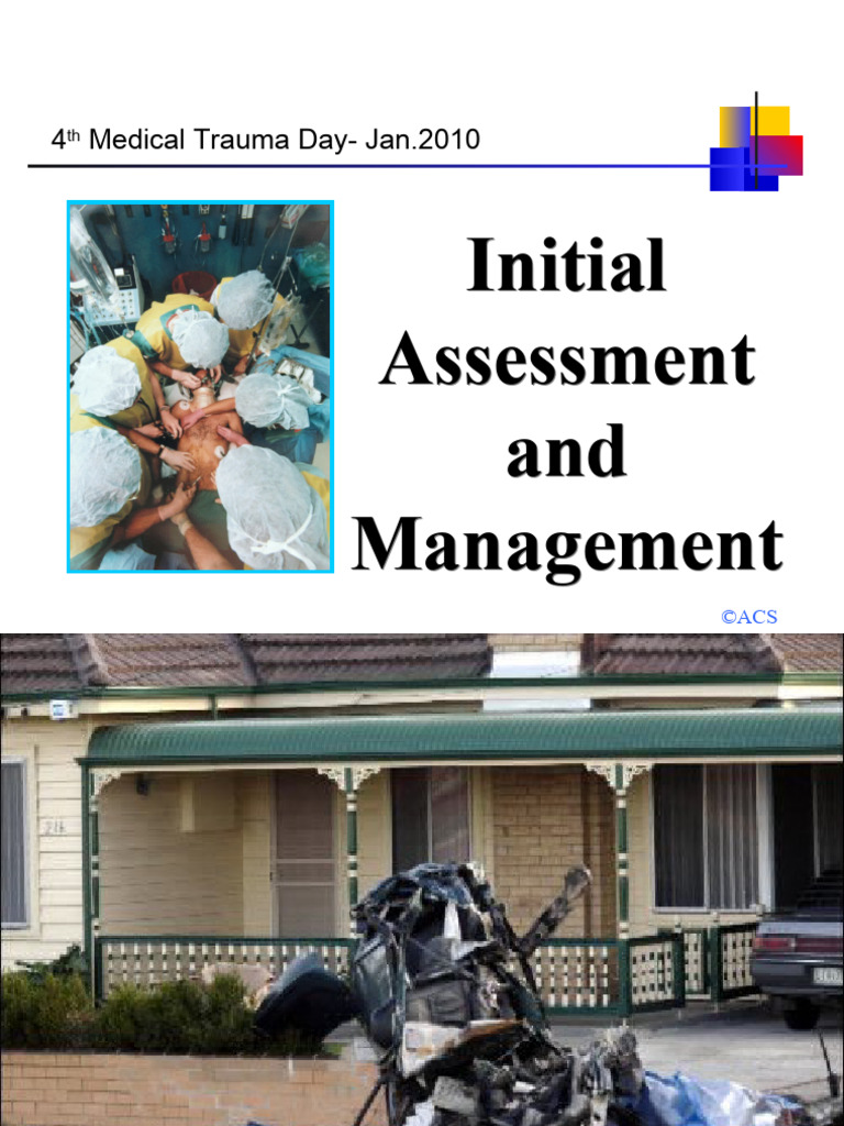 Initial Assessment of The Trauma Patient | PDF | Major Trauma | Hypothermia