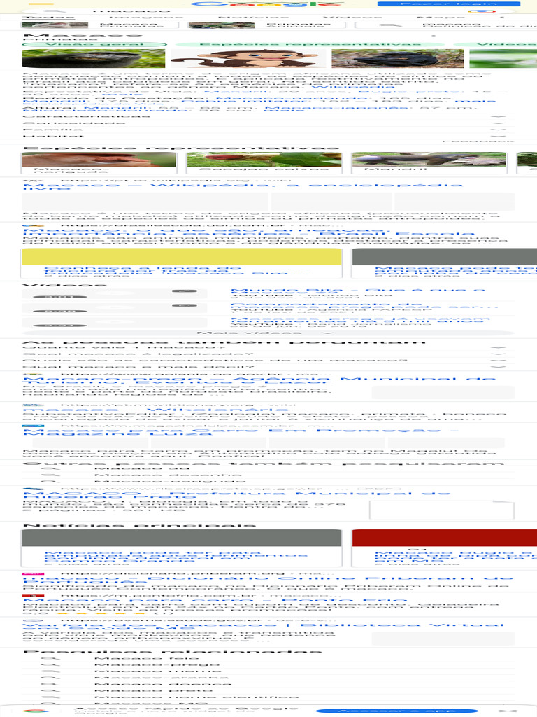 Curiosidades e Fatos sobre Macacos | PDF | Macaco