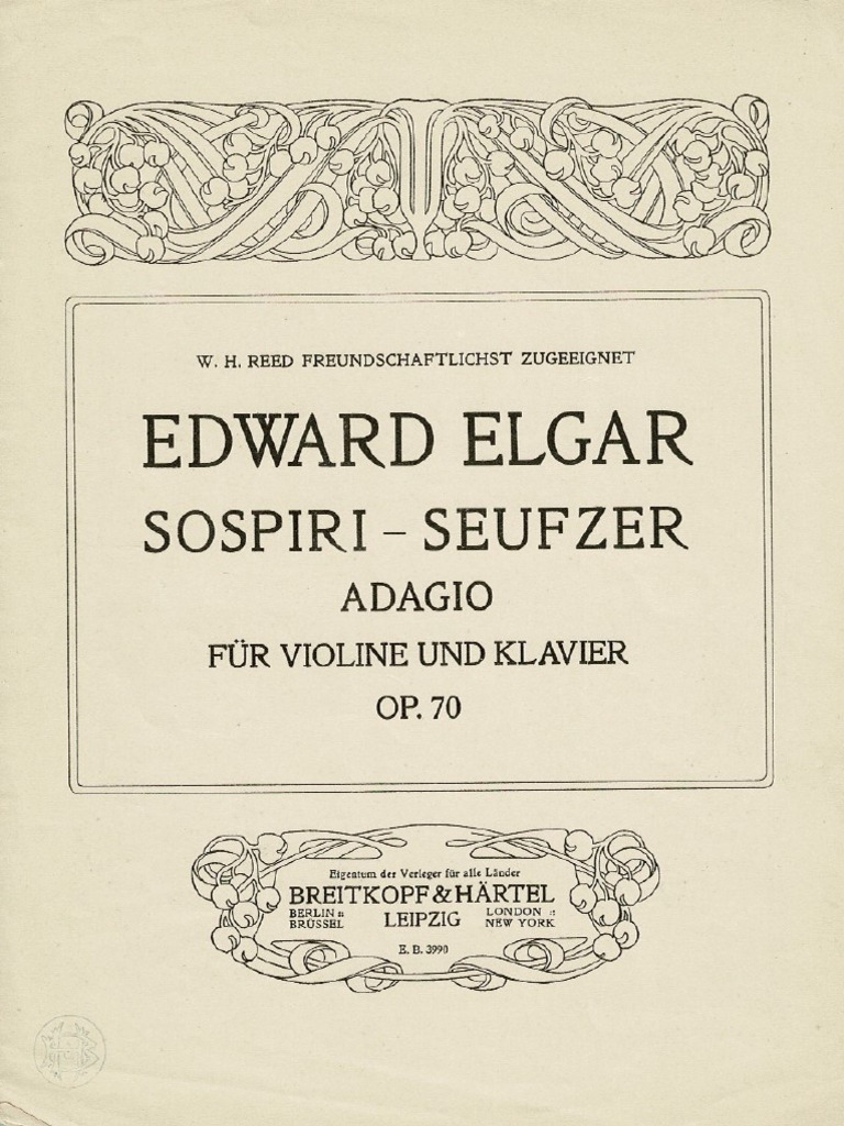 Elgar Sospiri | PDF