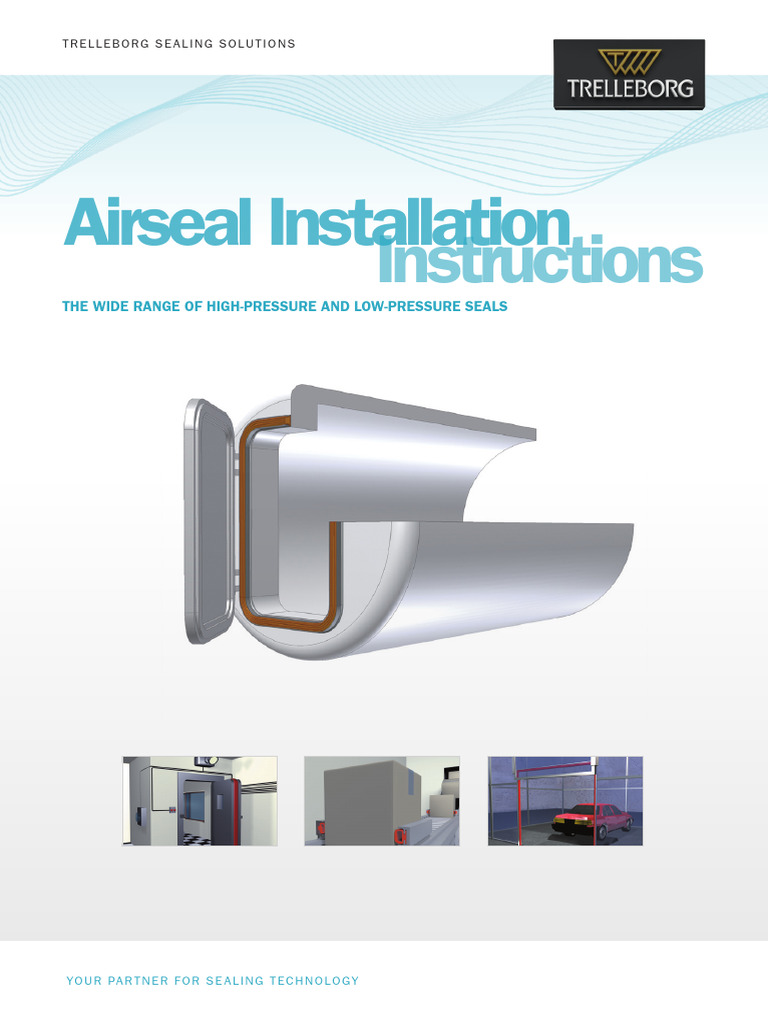 Airseal Installation Instruction - en | PDF | Adhesive | Applied And ...