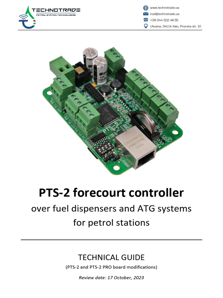 PTS-2 Forecourt Controller Guide | PDF | Web Server | Internet & Web