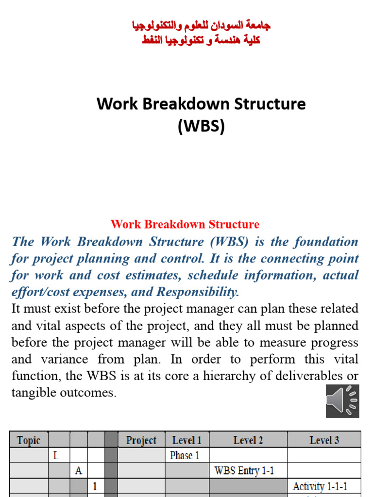 Work Breakdown structure | PDF | Business