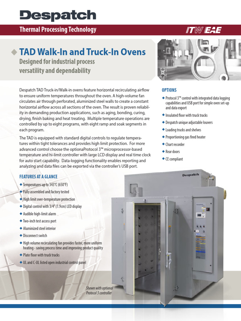 TAD Spec | PDF | Manufactured Goods