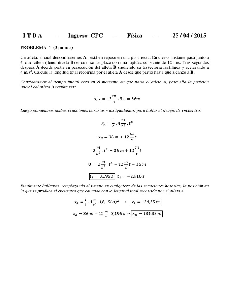 Primer Parcial CPC 2015-1 (Con Soluciones) | PDF | Fricción | Ingeniería mecánica