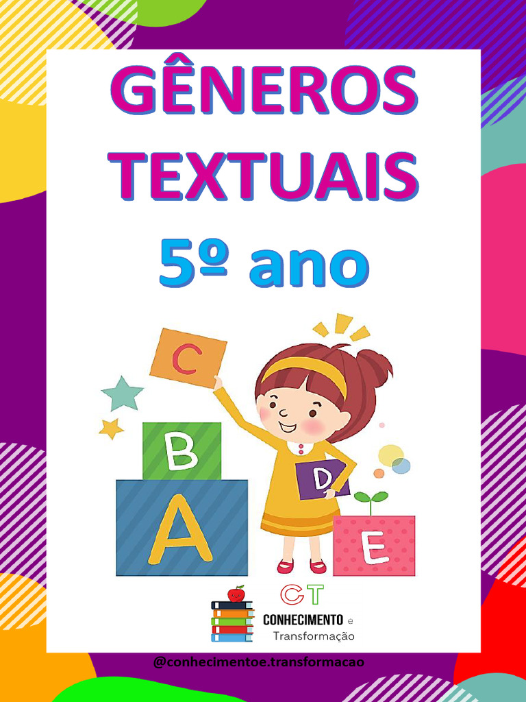 Guia de Gêneros Textuais para 5º Ano | PDF | Narrativa