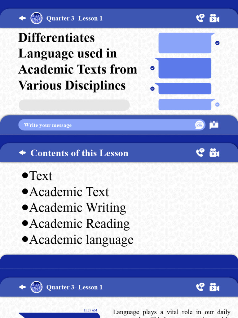 Eapp Lesson 1 Academic Texts | PDF | Expert | Writing