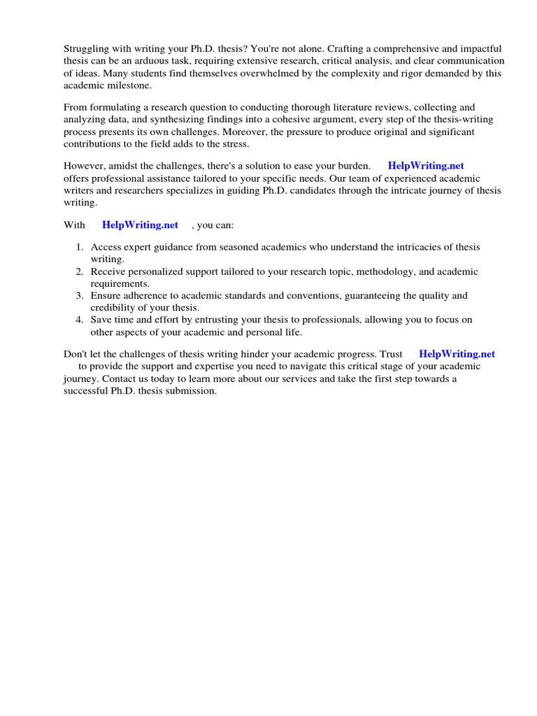 Thesis PHD Example | PDF | Greenhouse Gas | Thesis