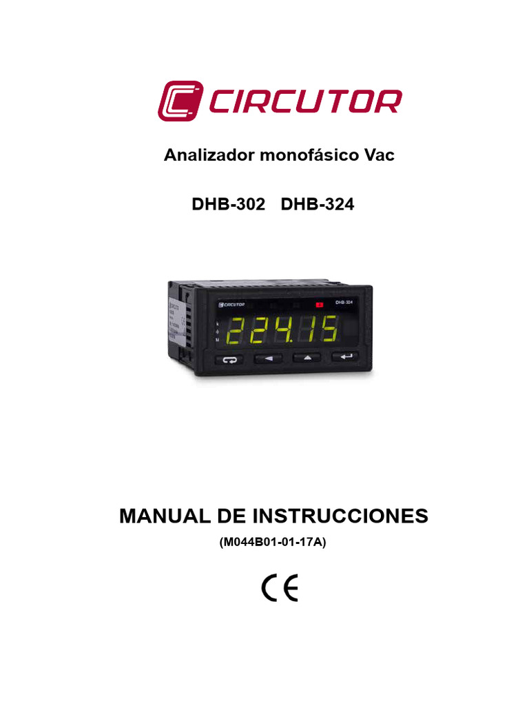 Manual Circutor | PDF | Energia electrica | Relé