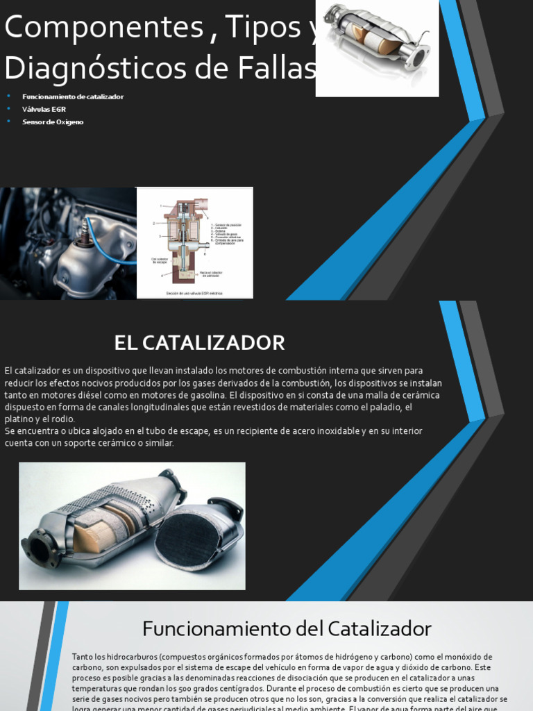 Componentes , Tipos y Diagnósticos de Fallas | PDF | Ingeniería de ...