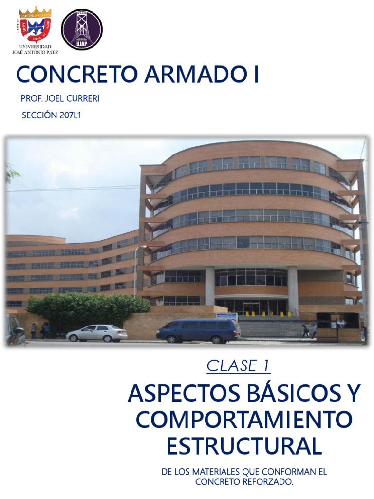 Clase 1. Aspectos Basicos y Comportamiento Estructural - R1 | PDF ...