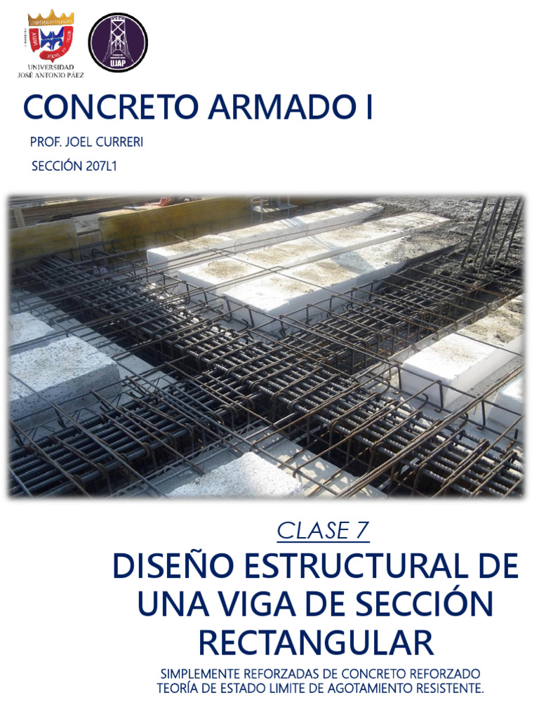 Clase 7. Diseño de Secciones Simplemente Reforzadas (Whitney) | PDF ...