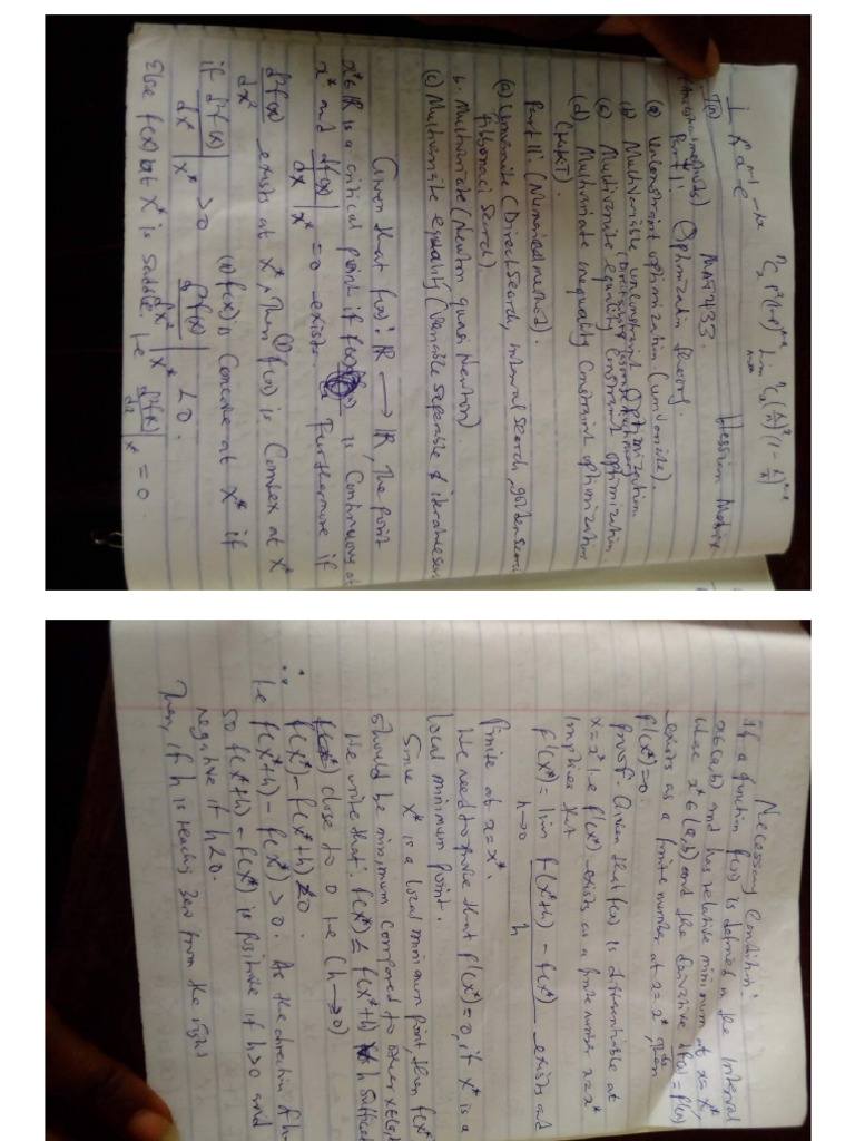 Mat 433 Note-Compressed | PDF