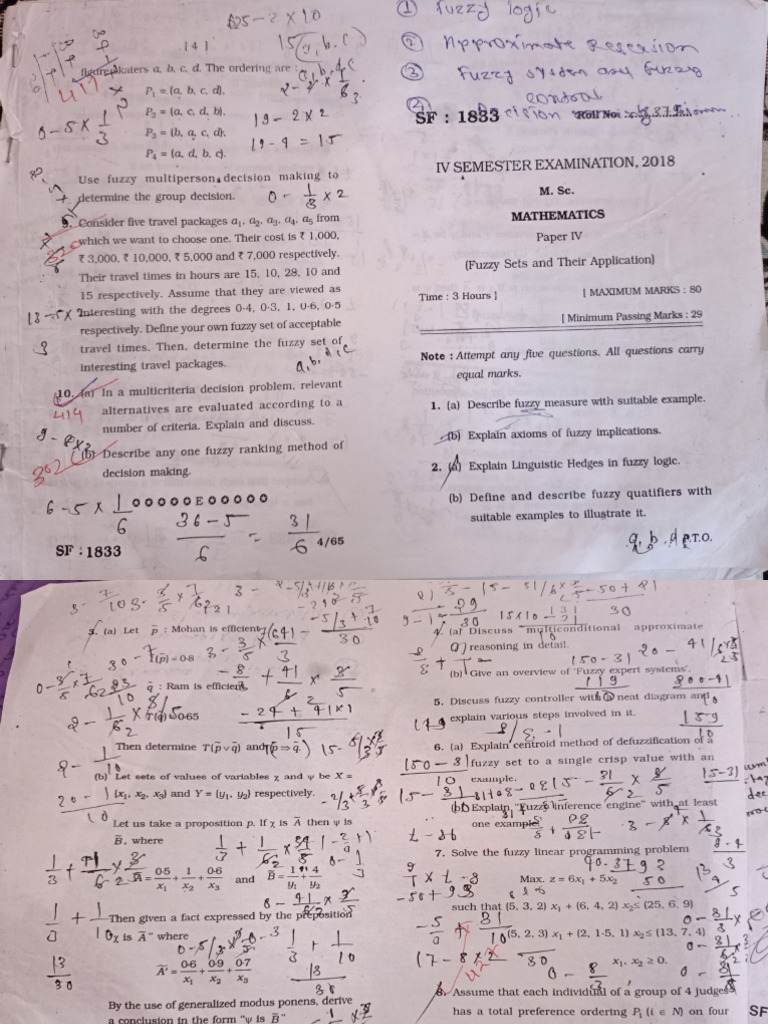 Que - Paper Fuzzy | PDF