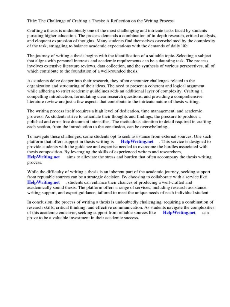 How I Write Thesis | Download Free PDF | Thesis | Essays