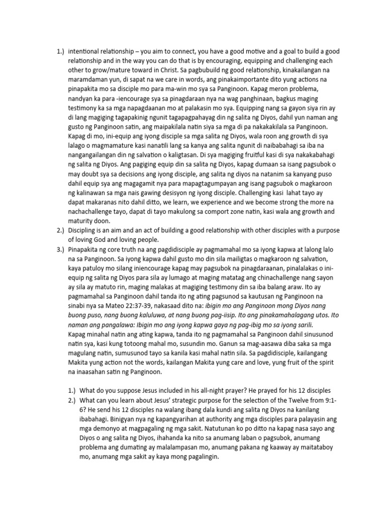 Core Truth - Making Disciples | PDF