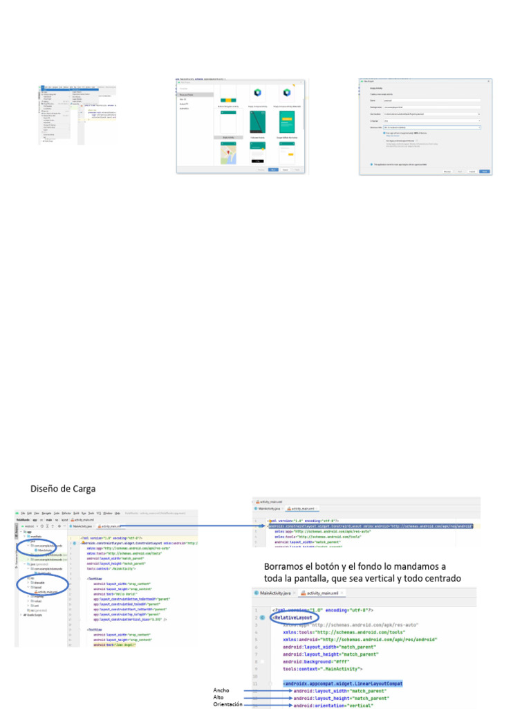 Interfaz Android Studio | PDF